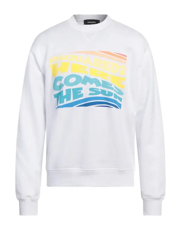 Dsquared2 Sweatshirt In Cotton And Elastane