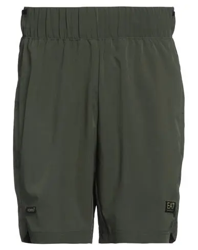 EA7 Athletic Stretch Shorts - Green