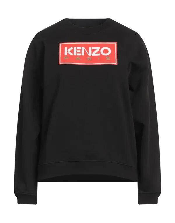 Kenzo Sweatshirt In Cotton, Elastane, And Polyester - Black
