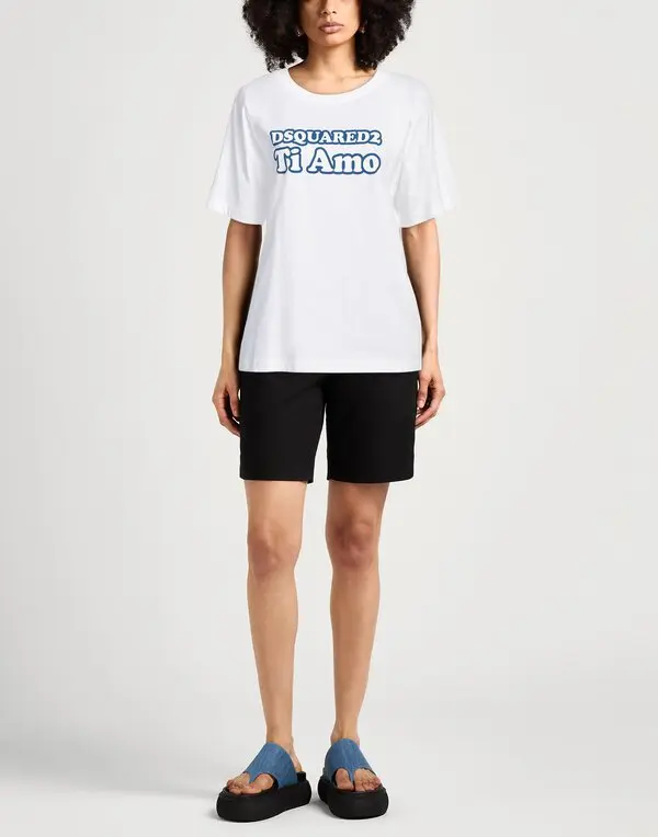 Dsquared2 T-shirt Size Cotton - White