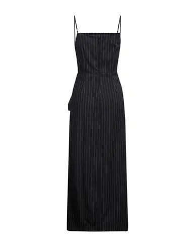 MSGM Virgin Wool Elastane Midi Dress