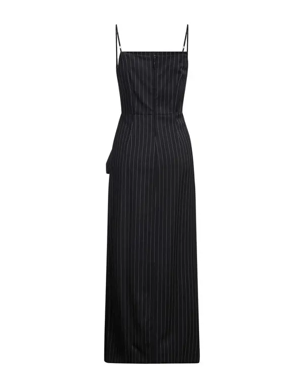 MSGM Virgin Wool Elastane Midi Dress