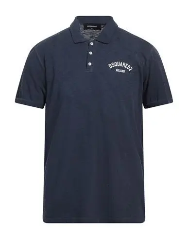 Dsquared2 Polo Shirt Size Cotton, Viscose - Navy