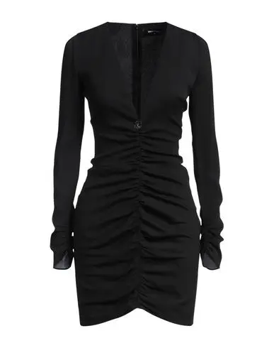 Dsquared2 Mini Dress In Acetate And Silk