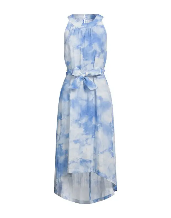 120% Lino Midi Linen Dress