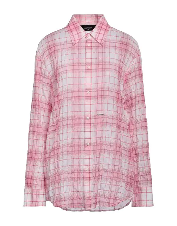 Dsquared2 Tartan Crinkled Shirt
