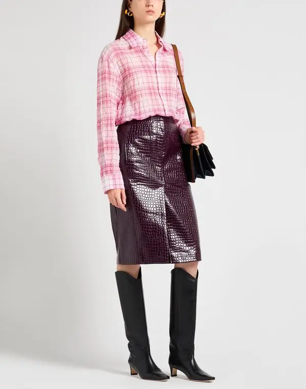 Dsquared2 Tartan Crinkled Shirt