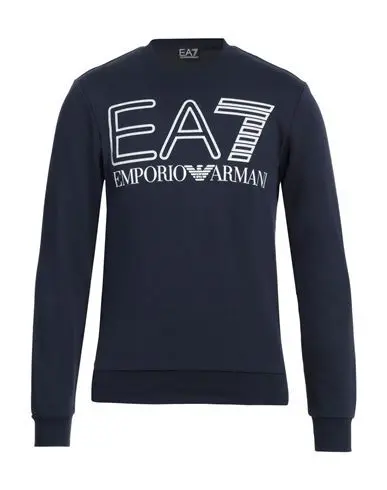 EA7 Cotton Elastane Sweatshirt With Logo