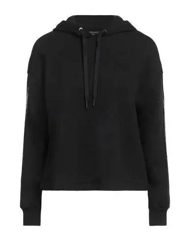 Armani Exchange Sweatshirt In Cotton, Polyester, Polyamide, Metallic Fiber, And Elastane