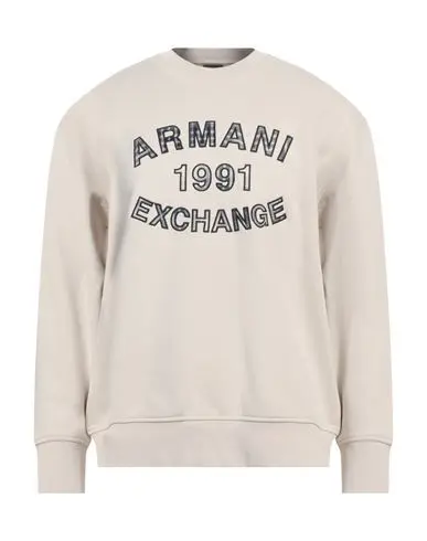 Armani Exchange Cotton-blend Sweatshirt - Beige