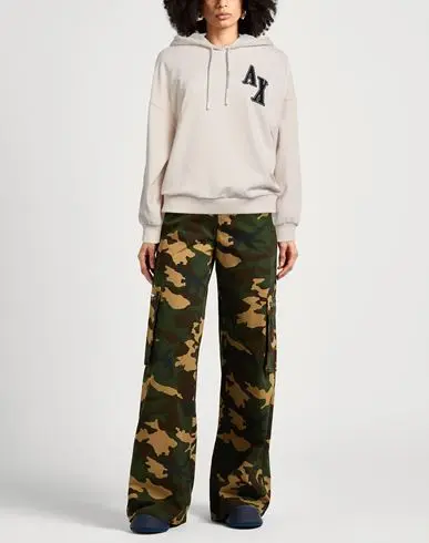 Armani Exchange Cotton-blend French Terry Sweatshirt - Beige