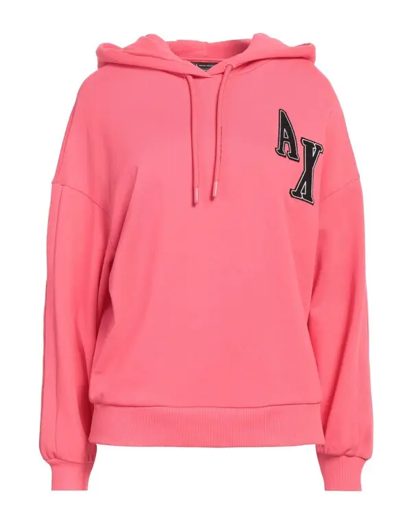 Armani Exchange Cotton-blend French Terry Sweatshirt - Red