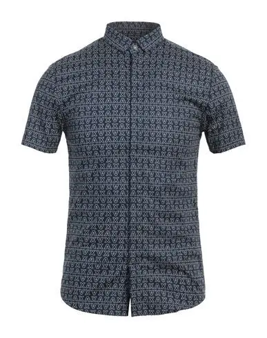 Armani Exchange Shirt Size Cotton, Elastane - Navy