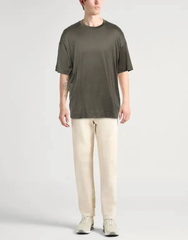 Emporio Armani T-shirt Size Lyocell, Cotton - Green