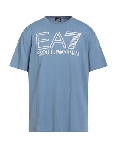 EA7 T-shirt Size Cotton - Blue