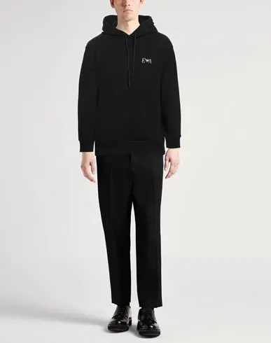 Emporio Armani Cotton-elastane Sweatshirt - Black