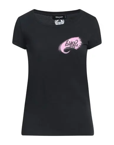 Dsquared2 Printed Jersey T-shirt - Black