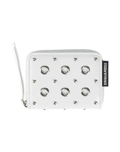 Dsquared2 Wallet Calfskin - White