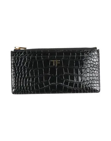 TOM FORD Wallet Light Leather - Black
