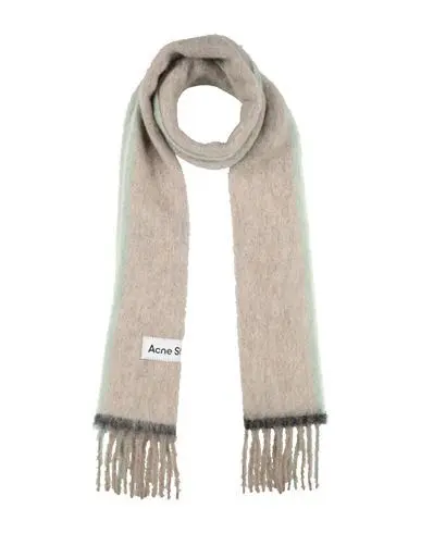 Acne Studios Scarf Light Alpaca Wool, Wool, Nylon, Mohair Wool - Grey