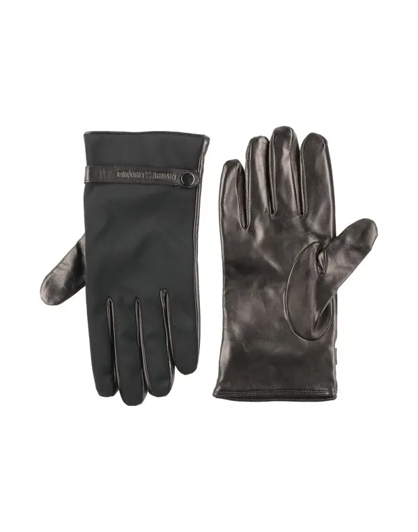 Emporio Armani Gloves With Brand Logo