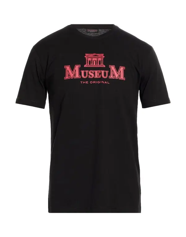 MUSEUM T-shirt Size Cotton - Black
