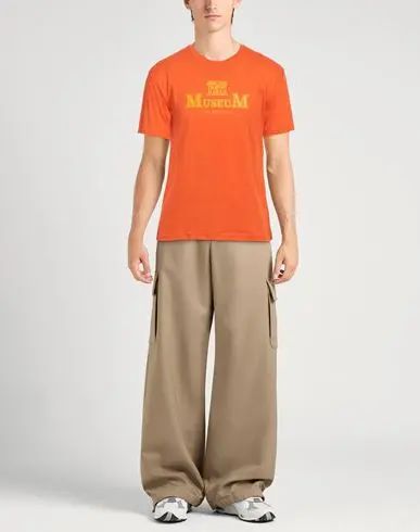 MUSEUM T-shirt Size Cotton - Orange