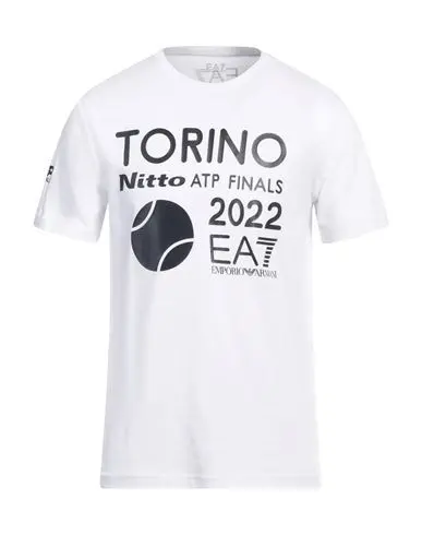Emporio Armani T-shirt Size Cotton, Elastane - White