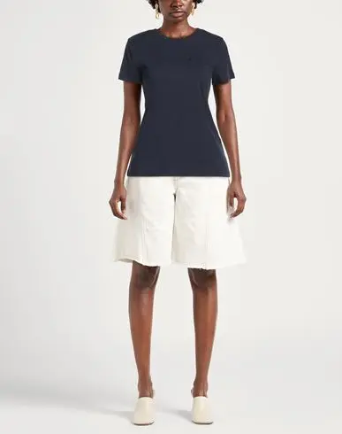 Armani Exchange T-shirt With Embroidered Logo - Navy