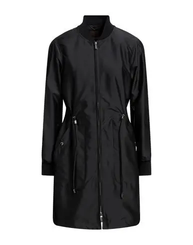 MOORER Overcoat With Knitted Trims