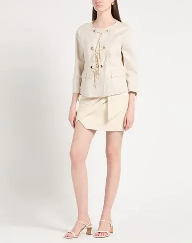 Emporio Armani Jacket In Linen And Viscose