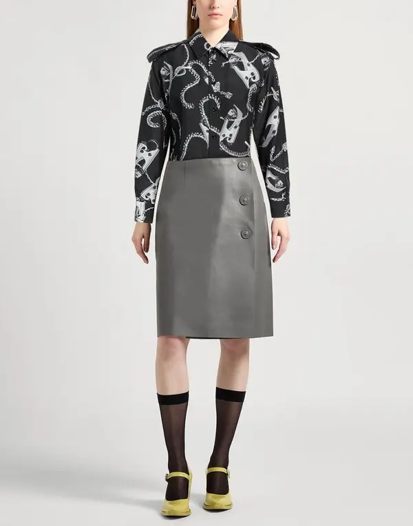 Burberry Silk Shirt - Black