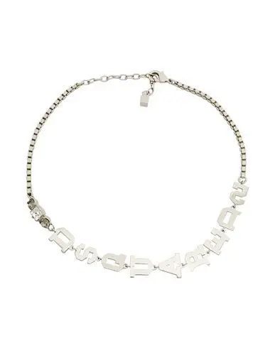 Dsquared2 Metal Logo Choker - Silver