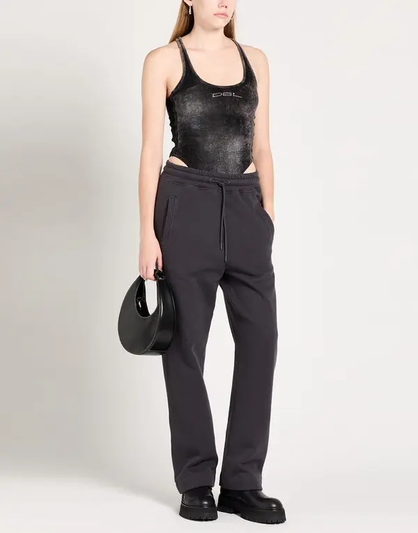 Diesel Bodysuit In Chenille With Appliqués