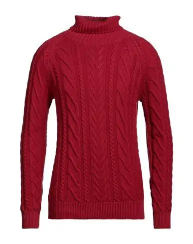 MOORER Turtleneck Cashmere Knit - Garnet
