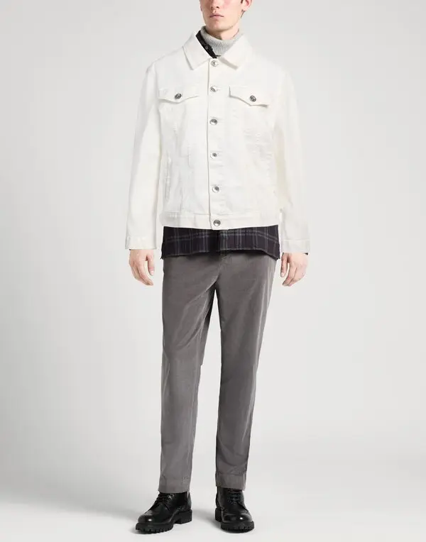 Brunello Cucinelli Denim Trucker Jacket - White