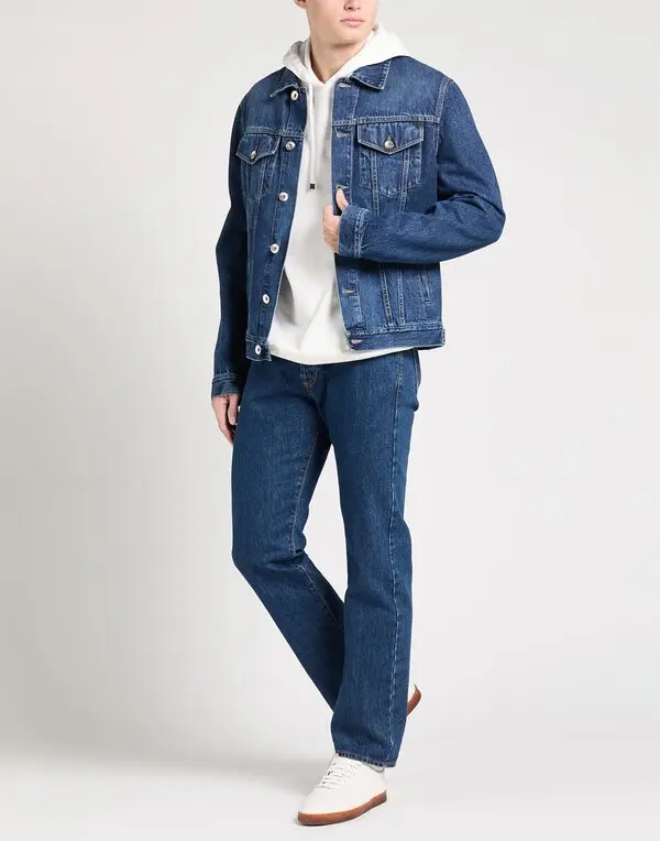 Brunello Cucinelli Denim Trucker Jacket - Blue