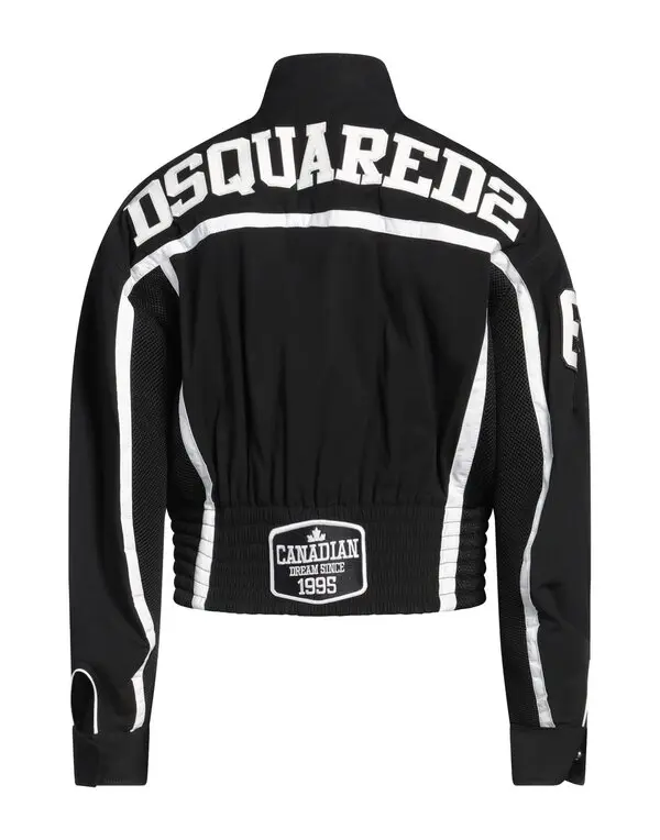 Dsquared2 Jacket In Cotton, Elastane, And Polyester