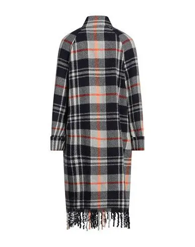 Kenzo Tartan Tweed Coat