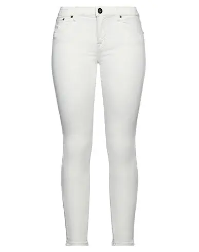 MOORER Slim Fit Jeans With Leather Trims