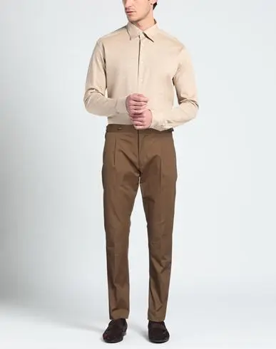 MOORER Tapered Leg Trousers - Beige
