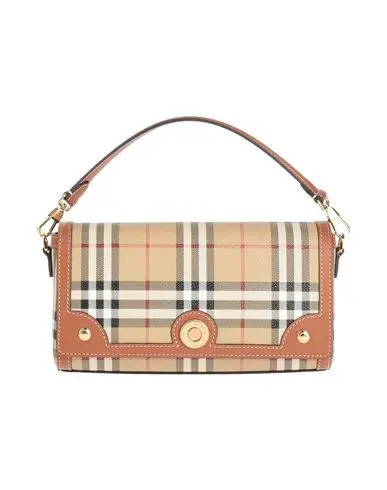 Burberry Handbag Sand Polyurethane, Polyester, Cotton