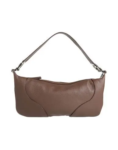 By Far Handbag In Calfskin - Brown