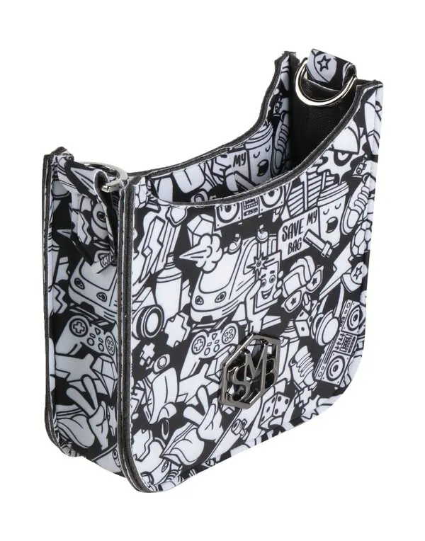 Save My Bag Cross-body Bag Recycled Polyamide, Elastane - Black