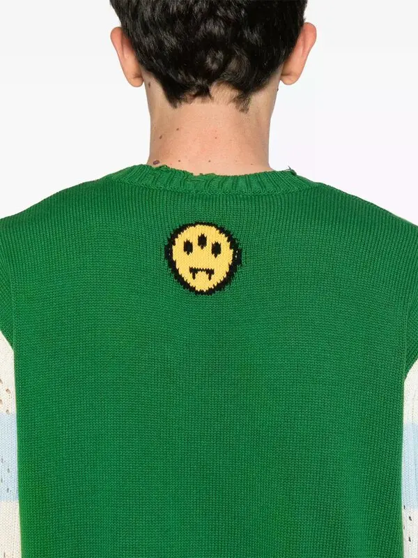BARROW Logo-intarsia Sweater