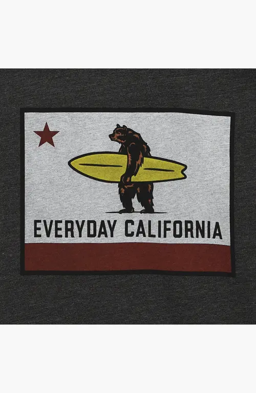 EVERYDAY CALIFORNIA La Hermosa Tee - Charcoal