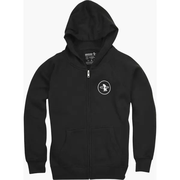 EVERYDAY CALIFORNIA Mini Zip-up Hoodie - Black