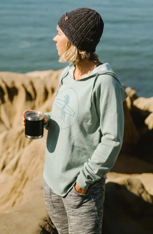 EVERYDAY CALIFORNIA Torrey Pines Hoodie - Sage