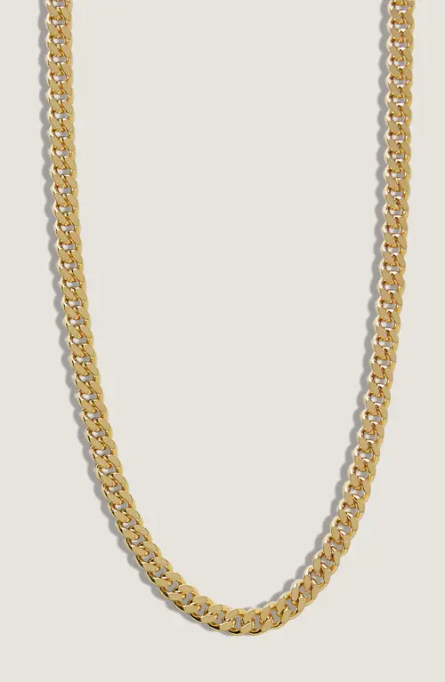 KINN Capri Curb Chain Necklace - Gold