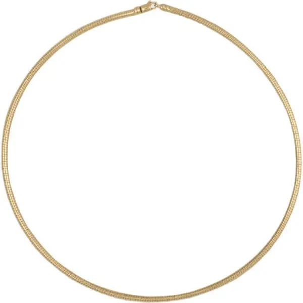 KINN Heirloom Curved Chain Necklace - Gold